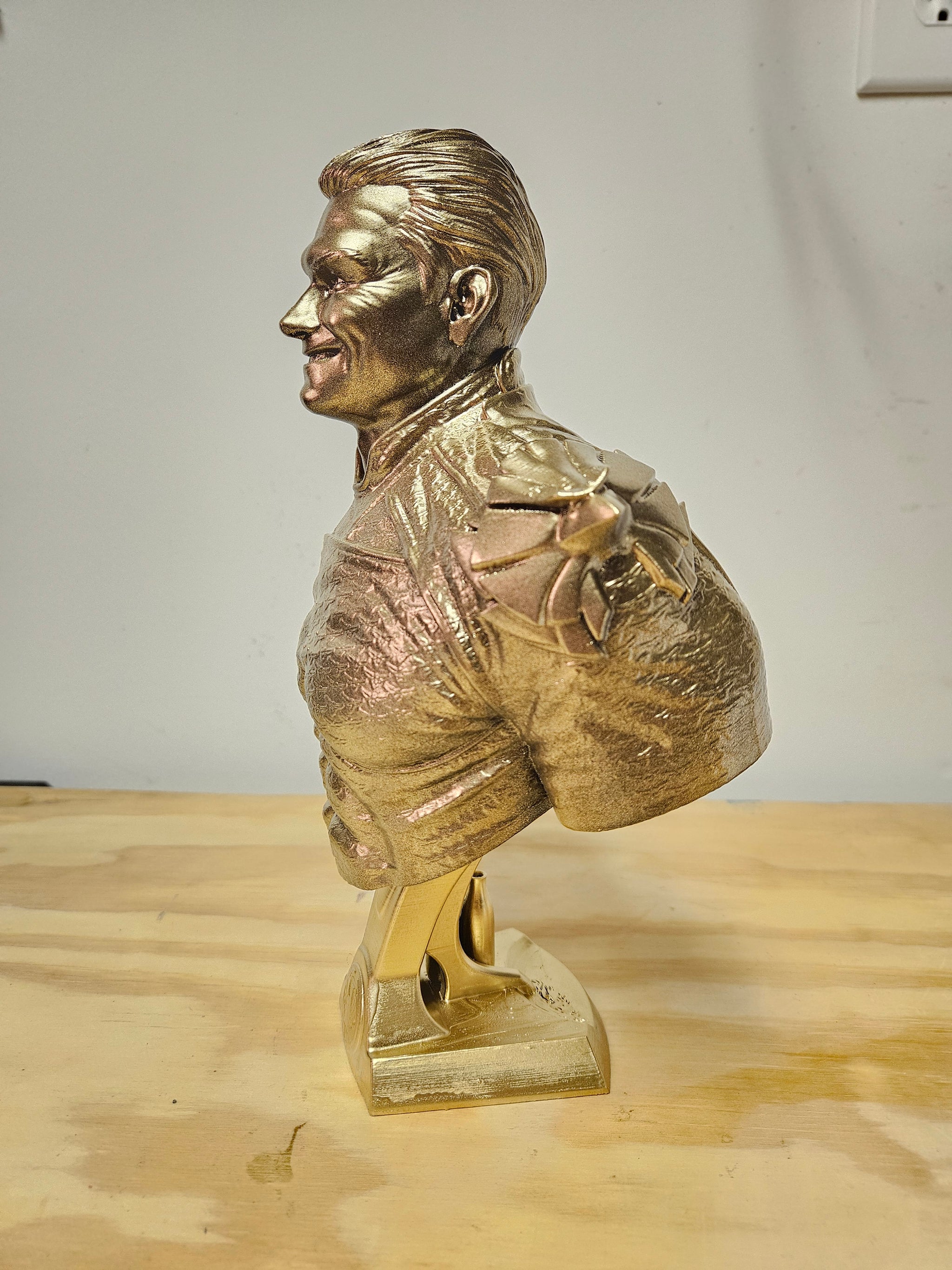 Homelander bust- Aviator 3D Printing – Aviator 3D printing
